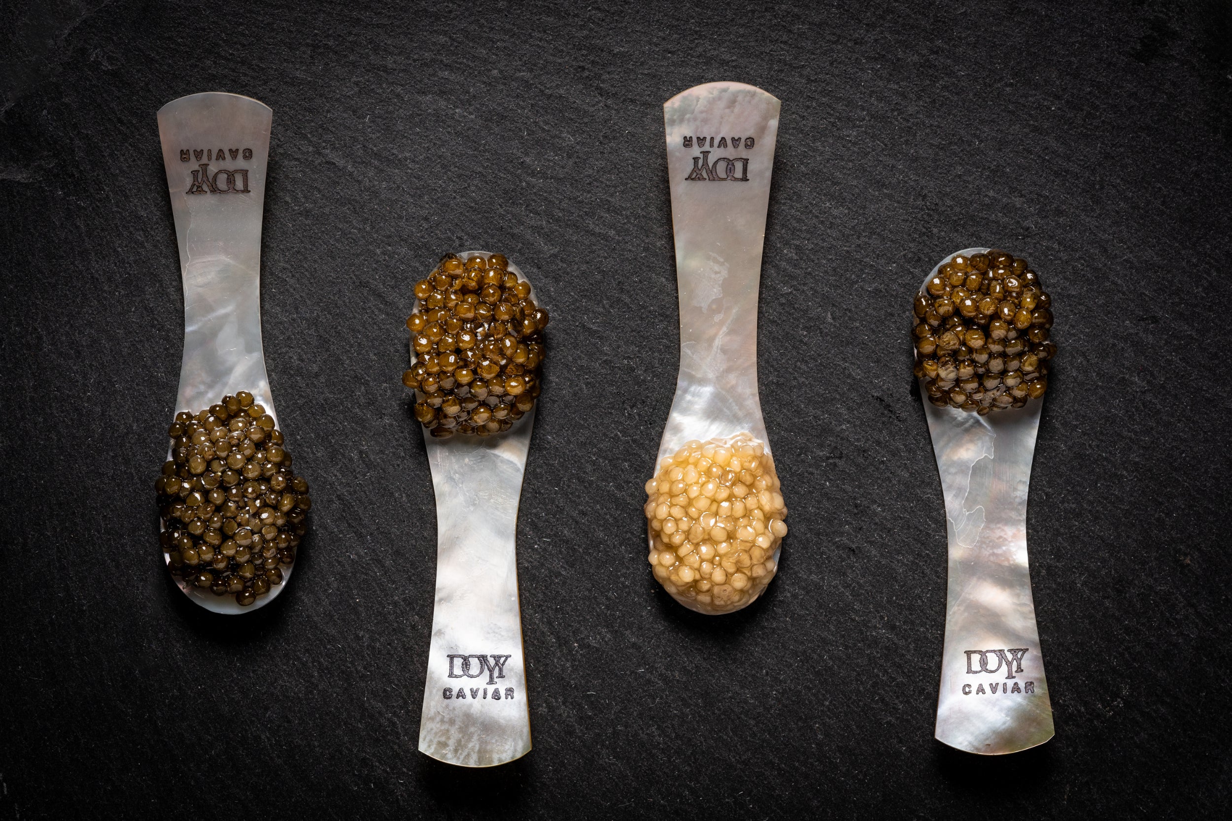Doyy Parelmoeren kaviaarlepel – Doyy Caviar